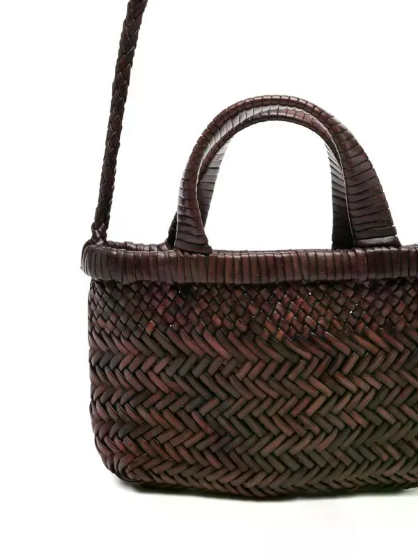 Manebí Braided-strap Tote Bag - Brown