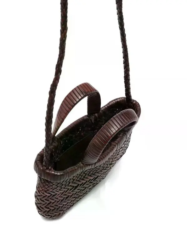 Manebí Braided-strap Tote Bag - Brown