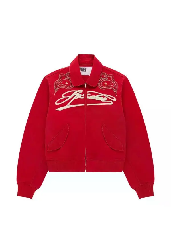 SP5DER Lightweight Bomber Jacket - Red