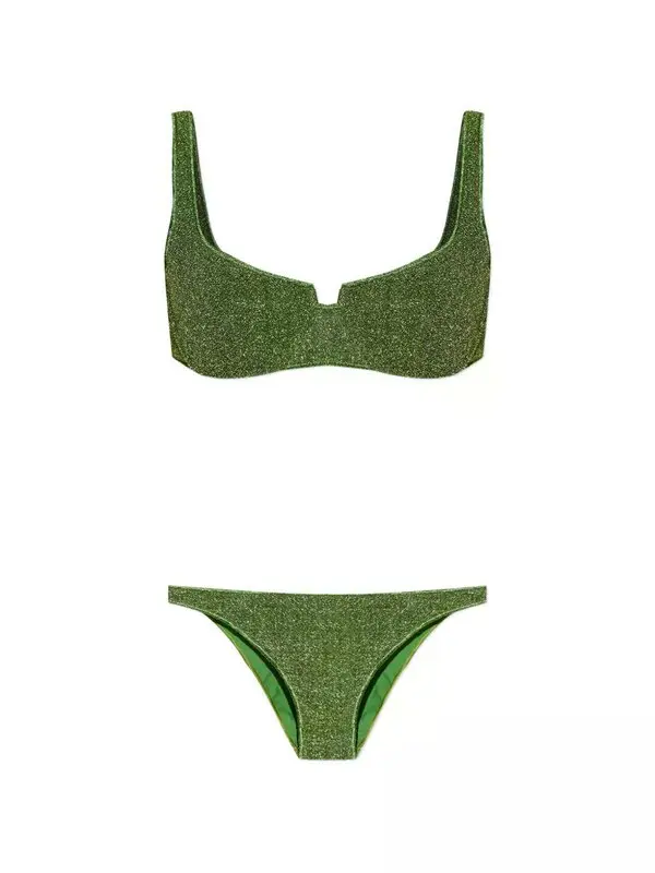 Oseree U-neck Bikini - Green