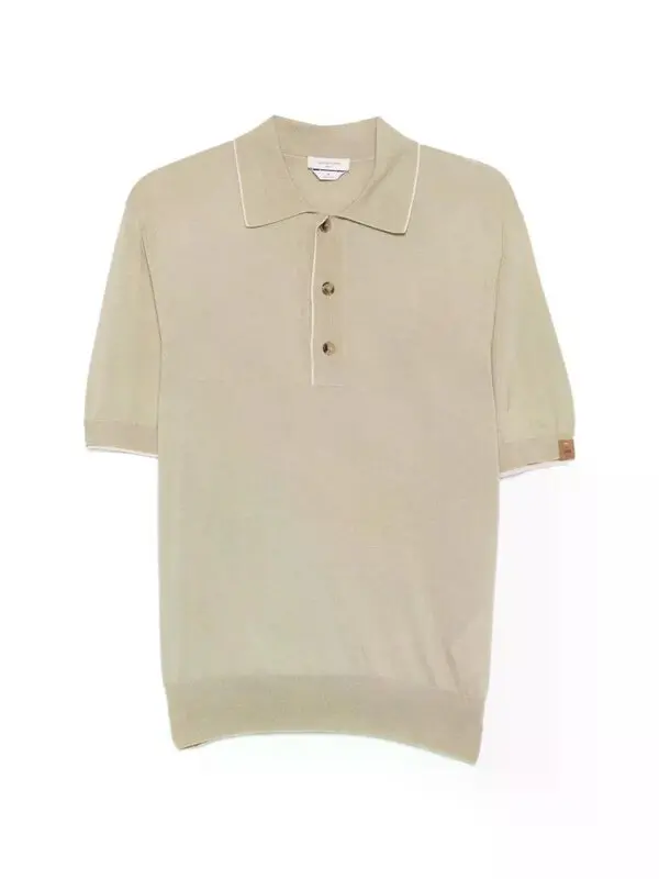 Jacob Cohen Button Placket Short-sleeve Polo Shirt - Neutrals