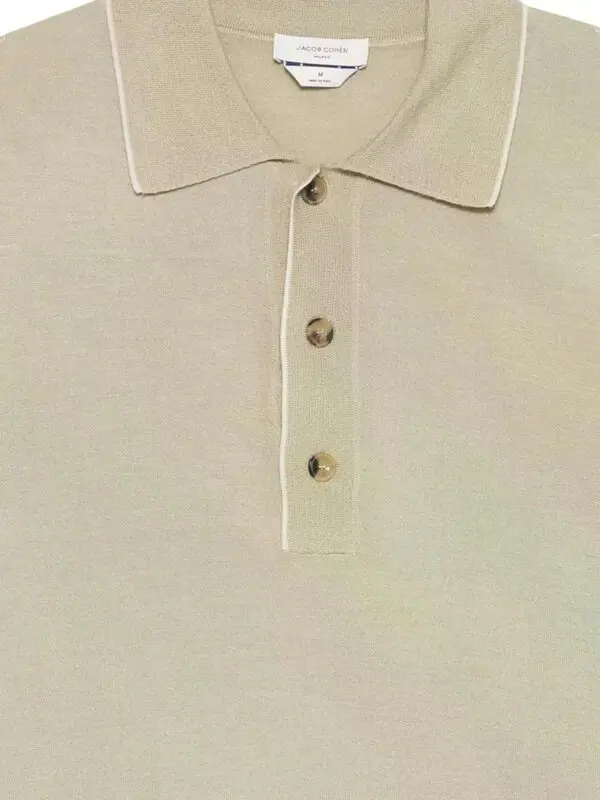 Jacob Cohen Button Placket Short-sleeve Polo Shirt - Neutrals