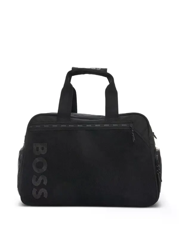 BOSS Logo Duffle Bag - Black