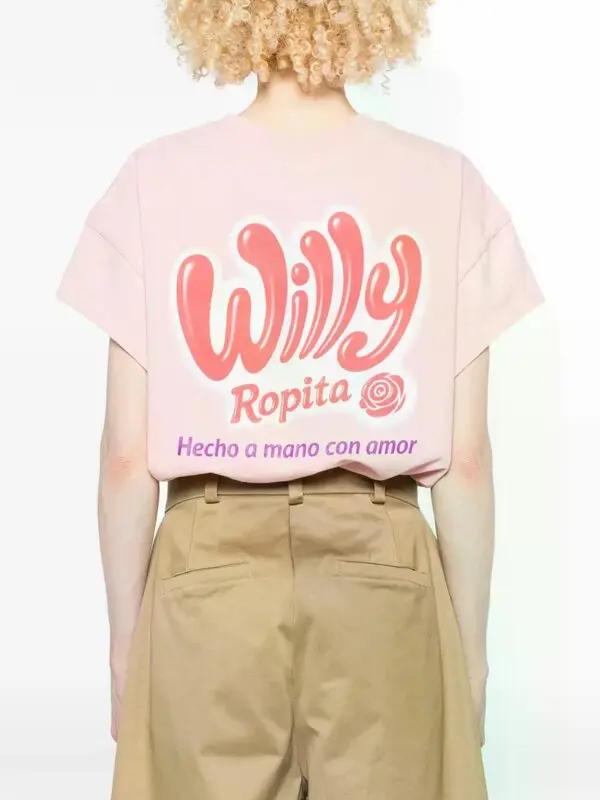 WILLY CHAVARRIA Logo-print Bodysuit