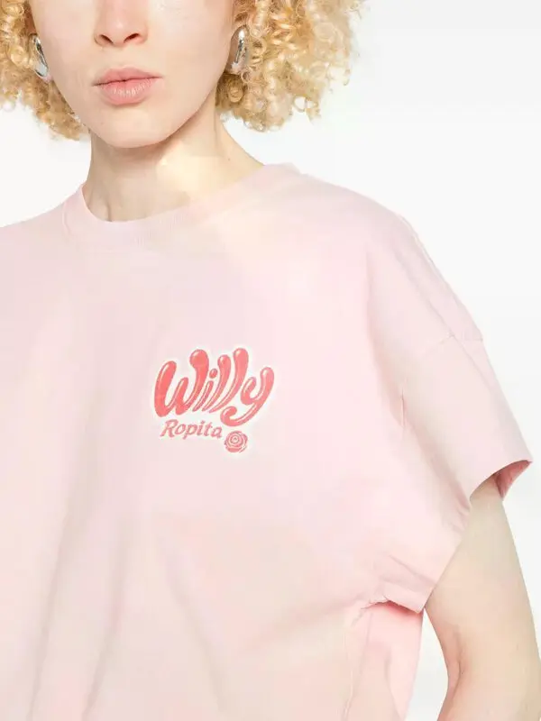 WILLY CHAVARRIA Logo-print Bodysuit
