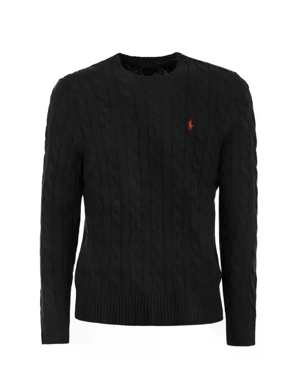 Polo Ralph Lauren Crew Neck Knitwear - Black