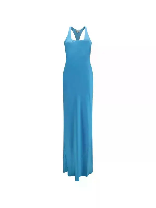 Staud Juanita Maxi Dress - Blue