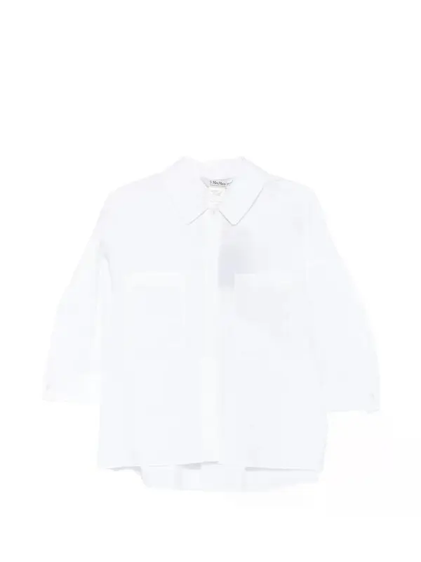 Max Mara Chest-pockets Shirt - White