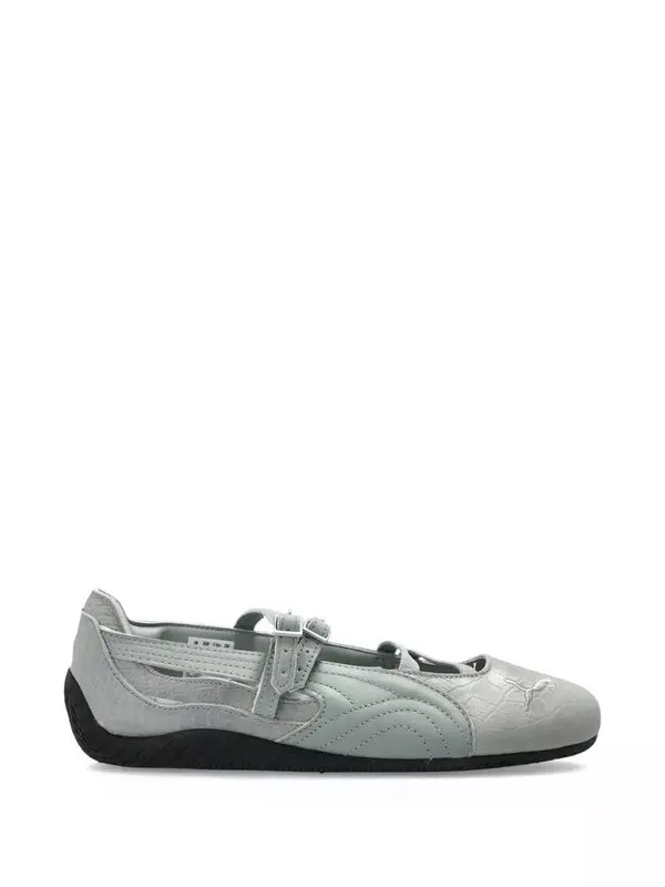 PUMA Speedcat Cross-strap Ballet Flats - Grey