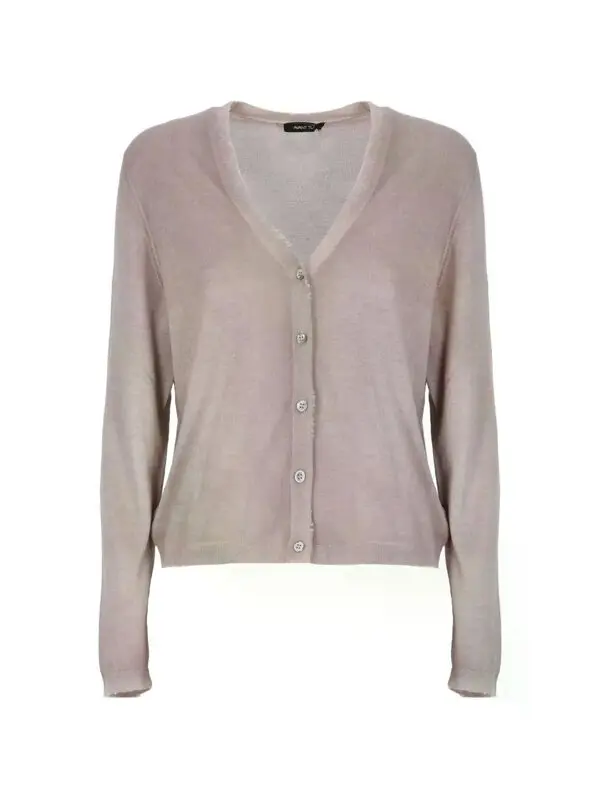 Avant Toi Buttoned Cardigan - Pink