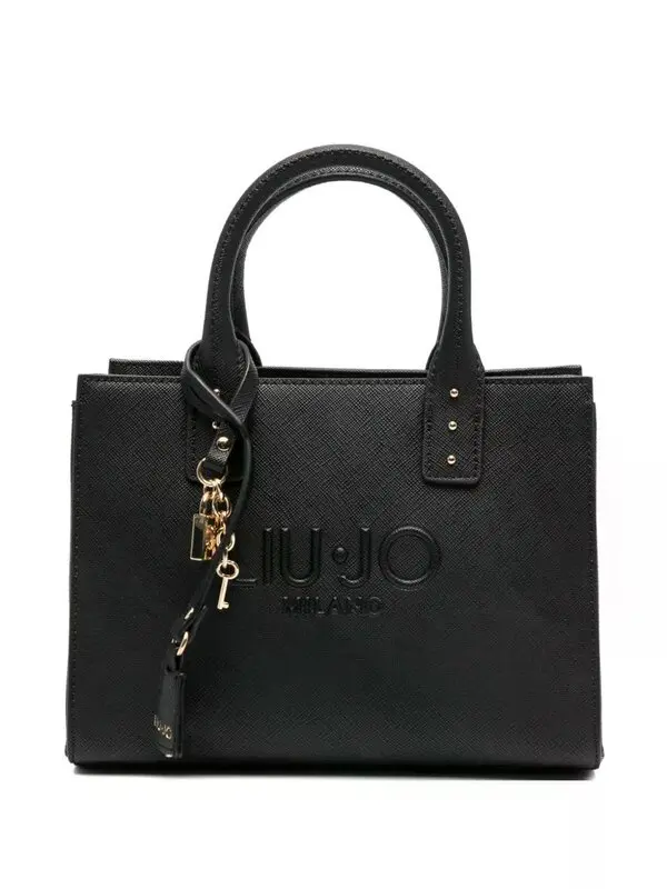 Liu Jo Small Logo-embossed Tote Bag - Black