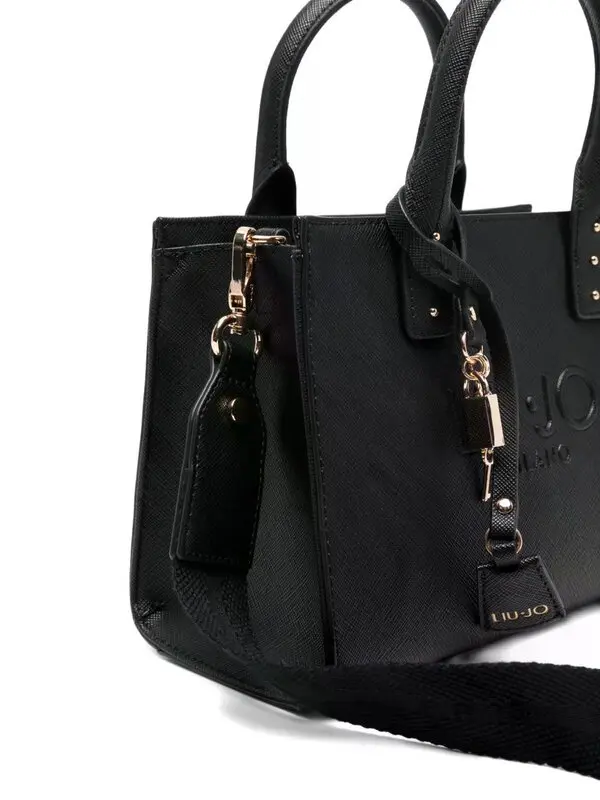 Liu Jo Small Logo-embossed Tote - Black