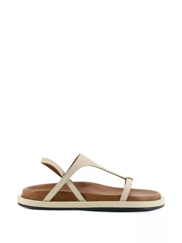 ATP ATELIER Ultimo T-strap Sandals - Neutrals