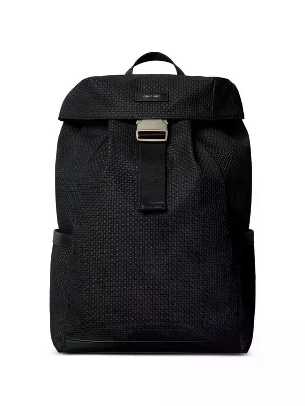 Calvin Klein Woven Backpack - Black
