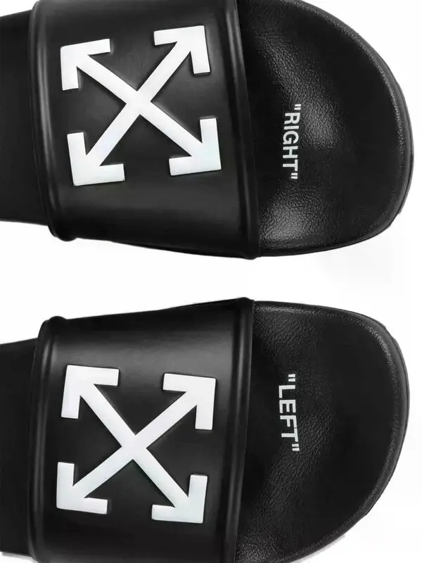 Off-White Arrow Slides - Black