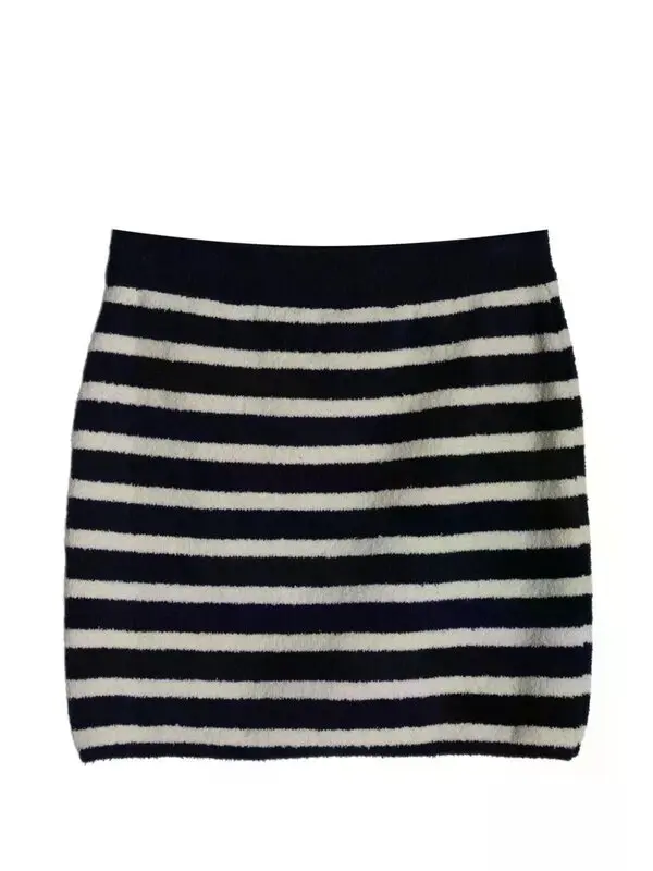 Simkhai Striped Knit Skirt