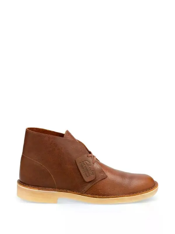 Clarks Tumbled Desert Boots - Brown