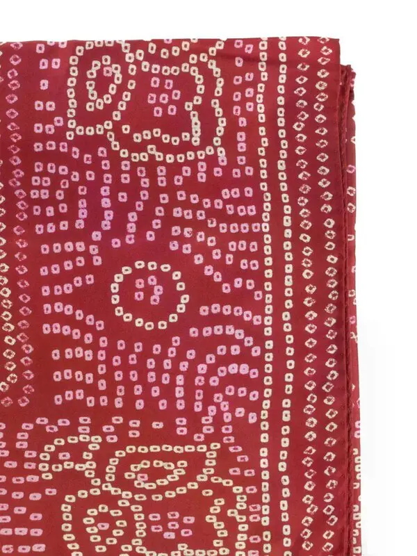 Isabel Marant Étoile Patterned Scarf - Red