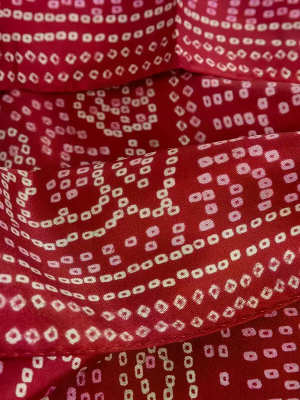 Isabel Marant Étoile Patterned Scarf - Red