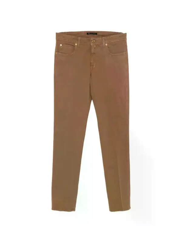 BRIGLIA 1949 Five-pocket Trousers - Brown