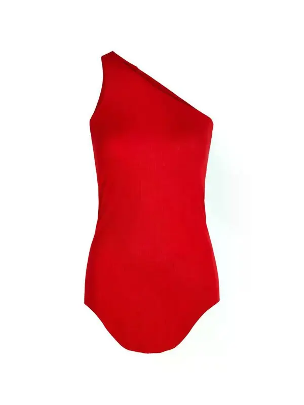 Rick Owens One-shoulder Top - Red
