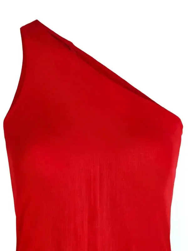 Rick Owens One-shoulder Top - Red