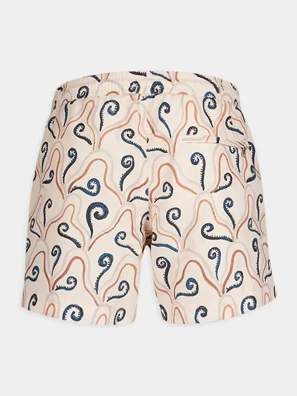 Commas Printed Swim Shorts - Multicolour