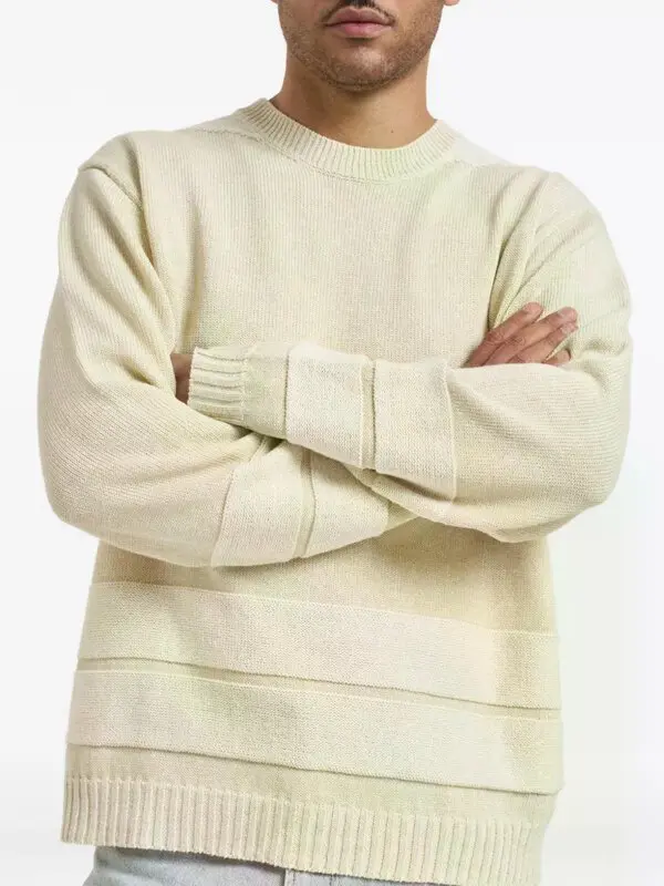 Stone Island Marina Striped Detail Sweater