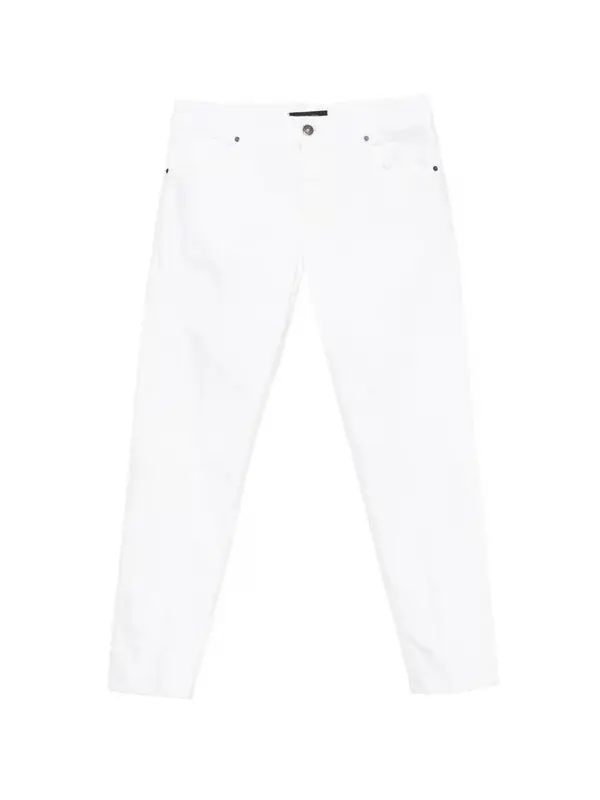 MICHAEL COAL Capri Jeans - White