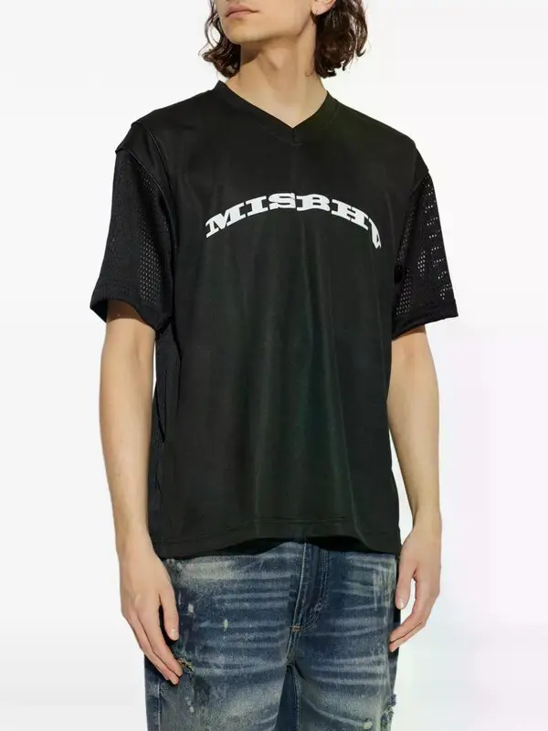 MISBHV V-neck Panelled T-shirt