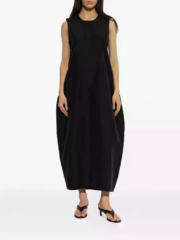 RÓHE Puffball Sleeveless Dress - Black