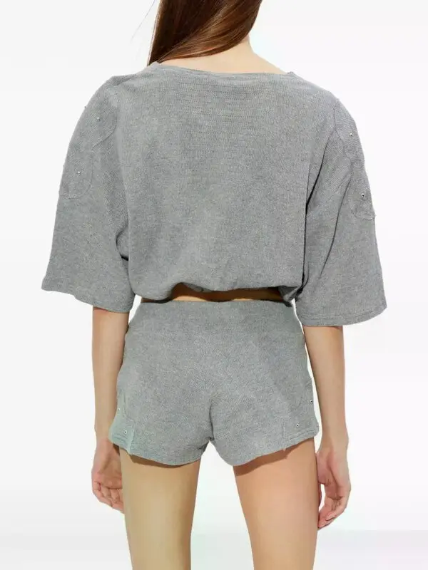 MISBHV Knitted Cropped T-shirt