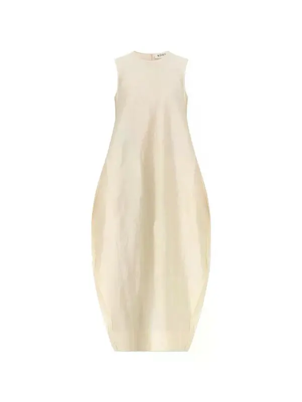RÓHE Puffball Sleeveless Dress - Neutrals