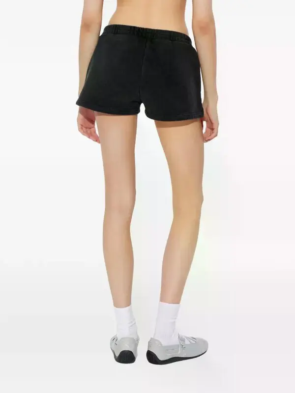 MISBHV Logo Detail Mini Shorts - Black