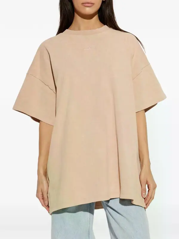 GESTUZ Jio Round-neck T-shirt - Neutrals