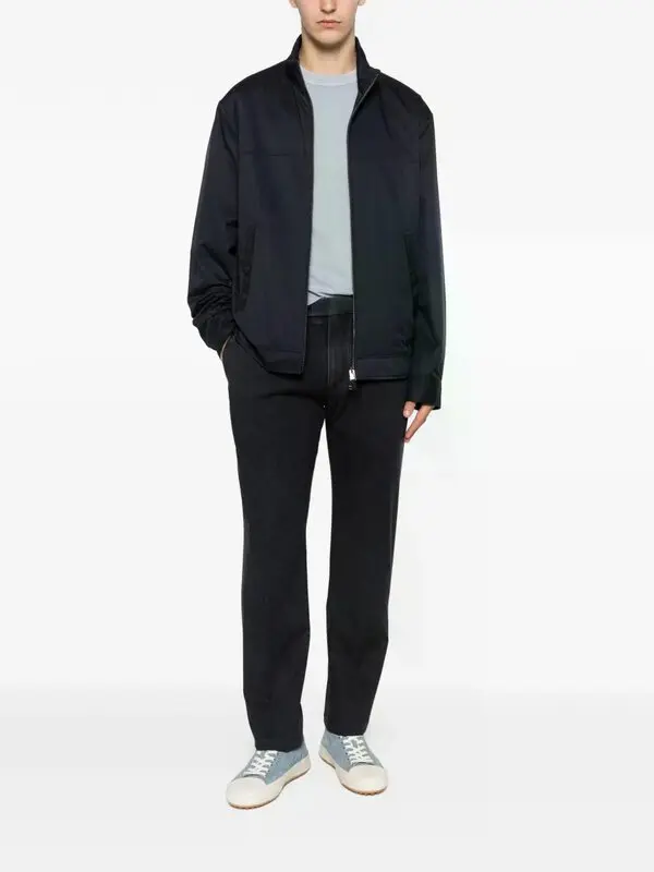 Canali Zip-up Pocket Jacket
