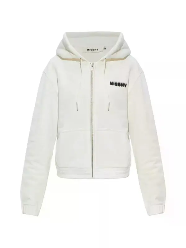 MISBHV Logo Print Hoodie - Neutrals