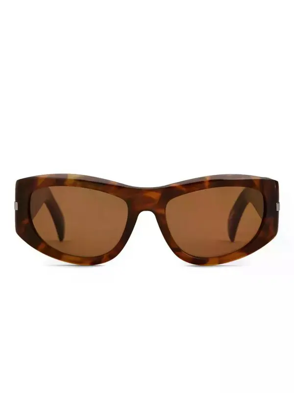 TOD'S Patterned Geometric Sunglasses - Brown