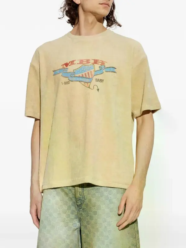 MISBHV Graphic-print T-shirt - Neutrals