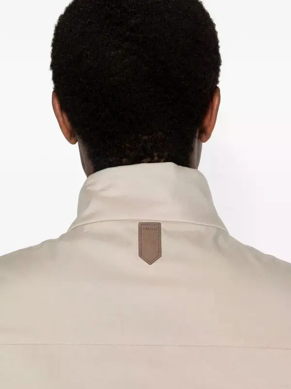 Canali Zip-fastening Gilet