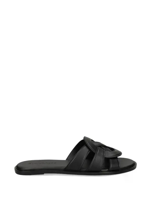 COACH Woven Leather Sandals