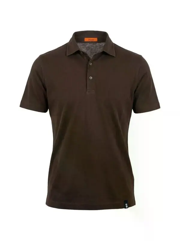 DRUMOHR Short-sleeves Polo Shirt - Brown
