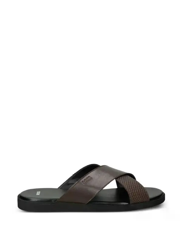 BOSS Crossover Sandals - Brown