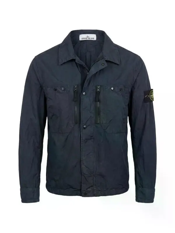 Stone Island Zip-up Shirt