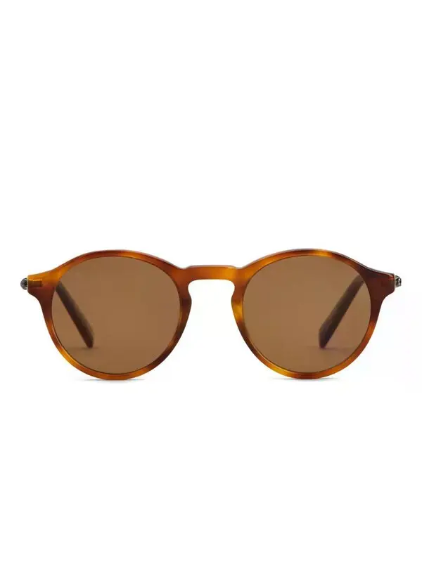 TOD'S Round-frame Sunglasses - Brown