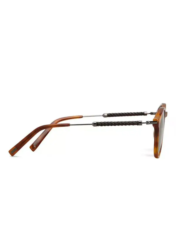 TOD'S Round-frame Sunglasses - Brown