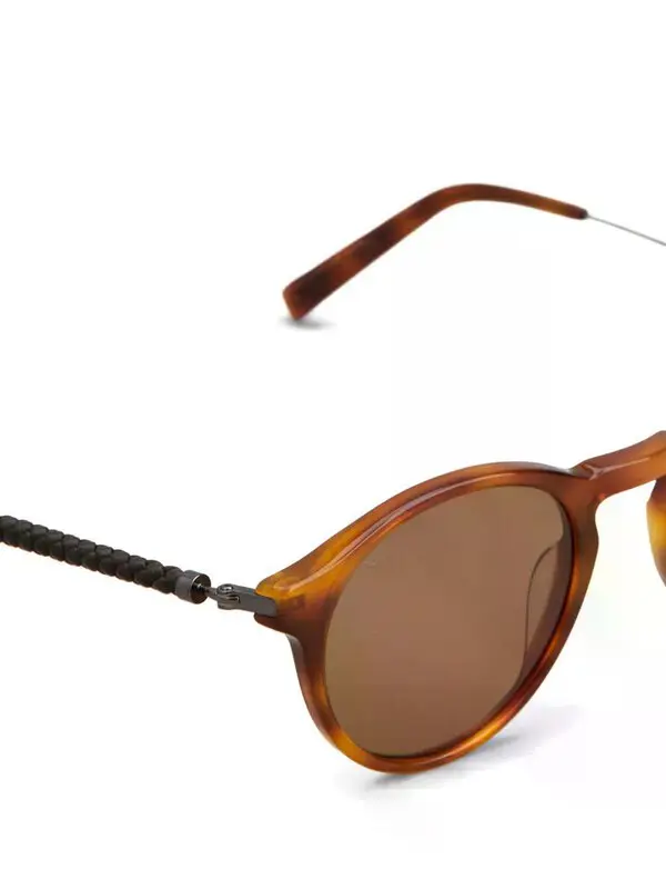 TOD'S Round-frame Sunglasses - Brown