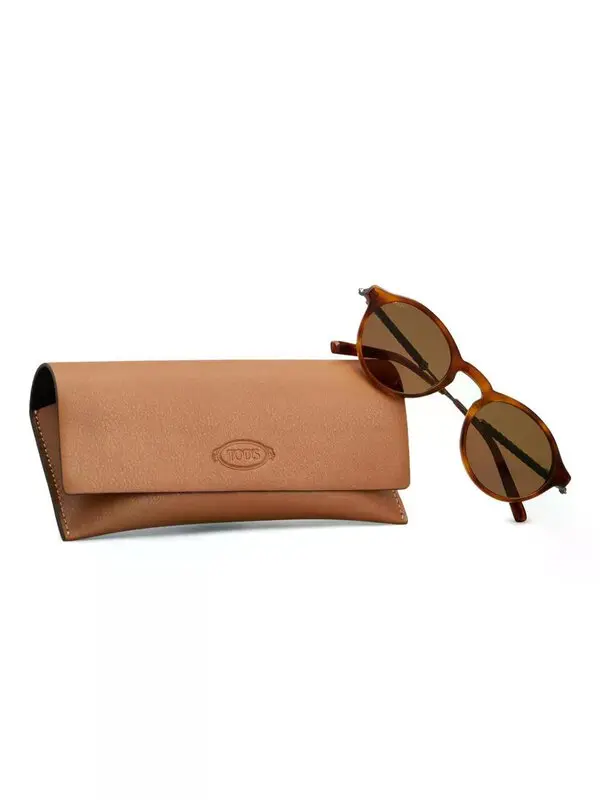 TOD'S Round-frame Sunglasses - Brown