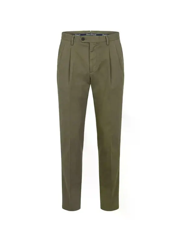DRUMOHR Pleated Cotton Trousers