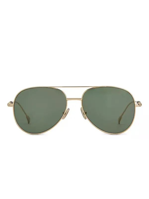 TOD'S Pilot-frame Sunglasses - Gold